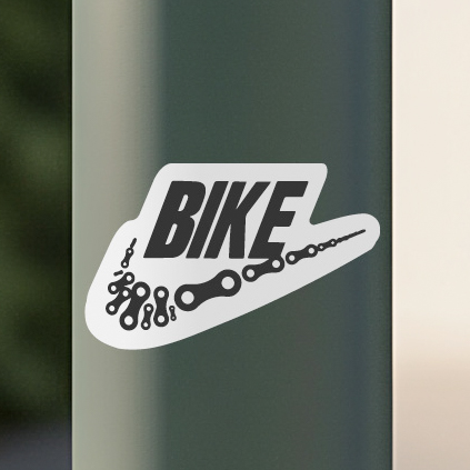 Fahrrad Aufkleber "BIKE" Sticker