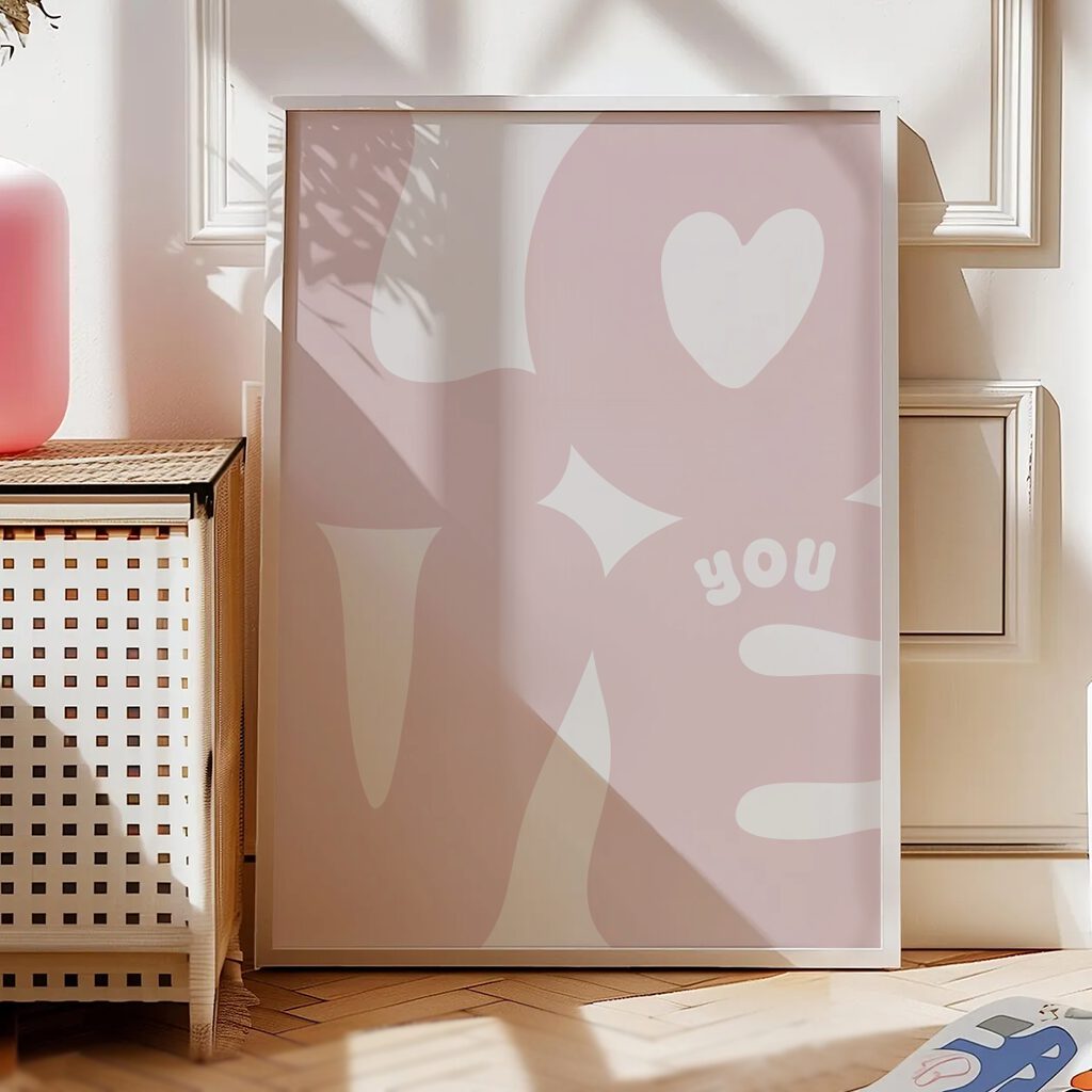 Boho Bild „Love You“ Boho Deko | Fahrtwind