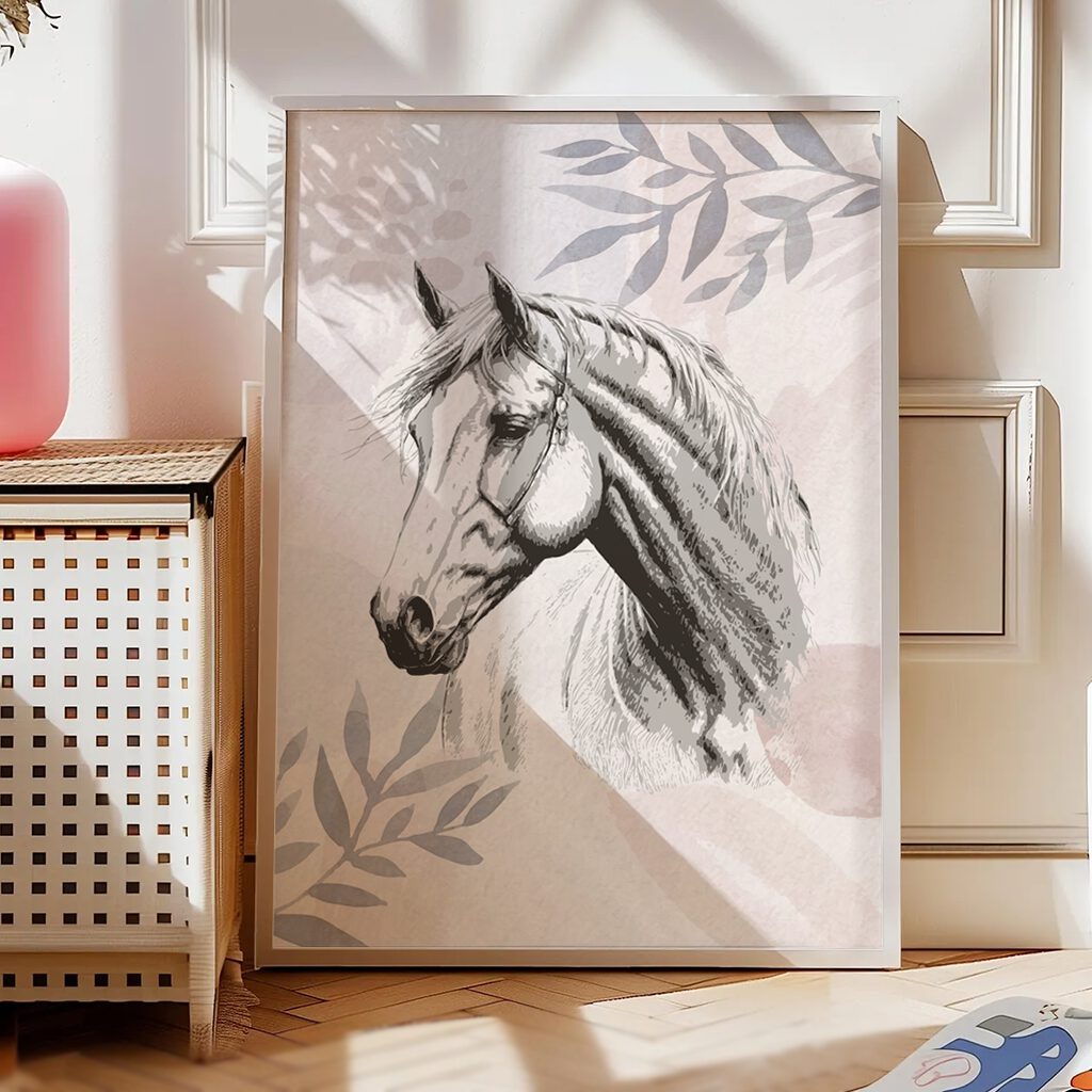 Pferde Poster "Gentle Grace" | Fahrtwind